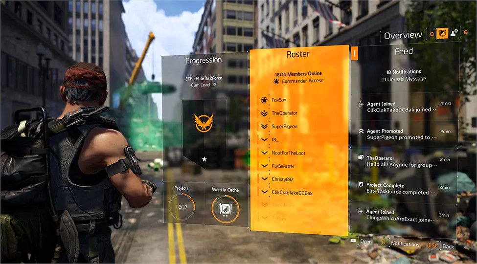 The Division 2 will have 50-person clans with their own progression ...