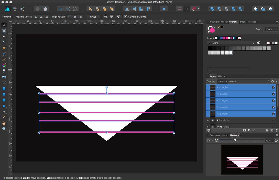 How to create a retro logo with Affinity Designer | Creative Bloq