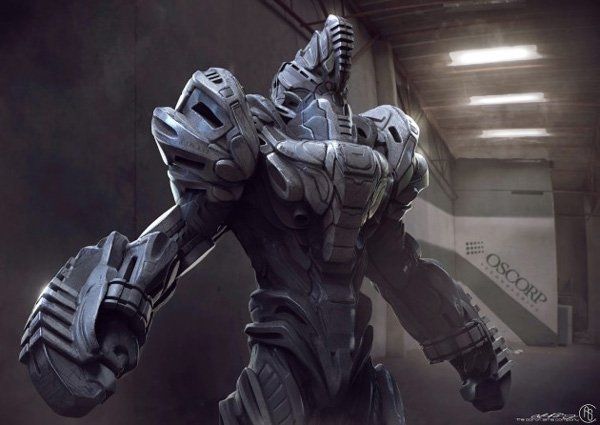 Amazing Spider-Man 2 Concept Art Reveals What Rhino Almost Looked Like ...