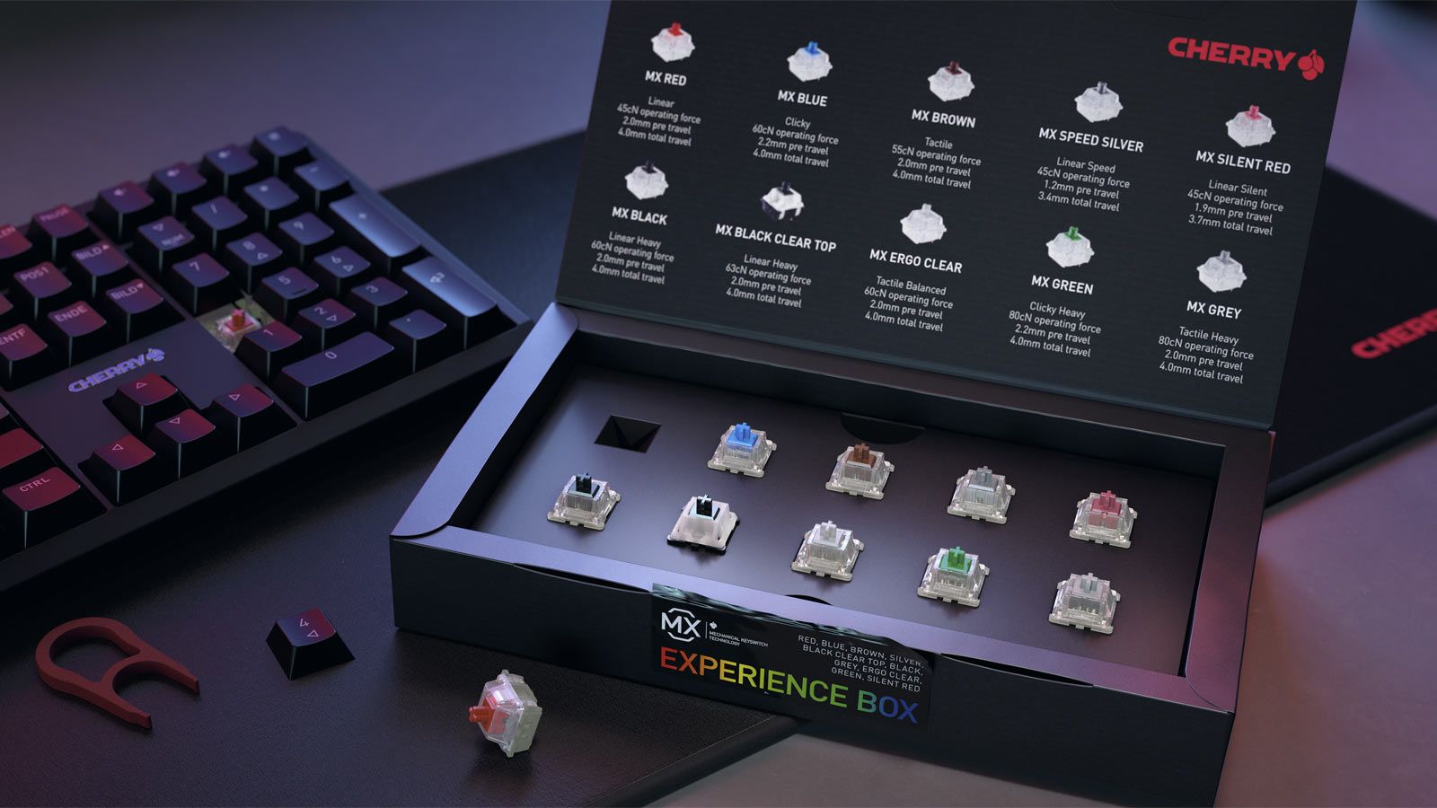 Cherry Launches MX Experience Box Keyswitch Sampler | Tom's Hardware