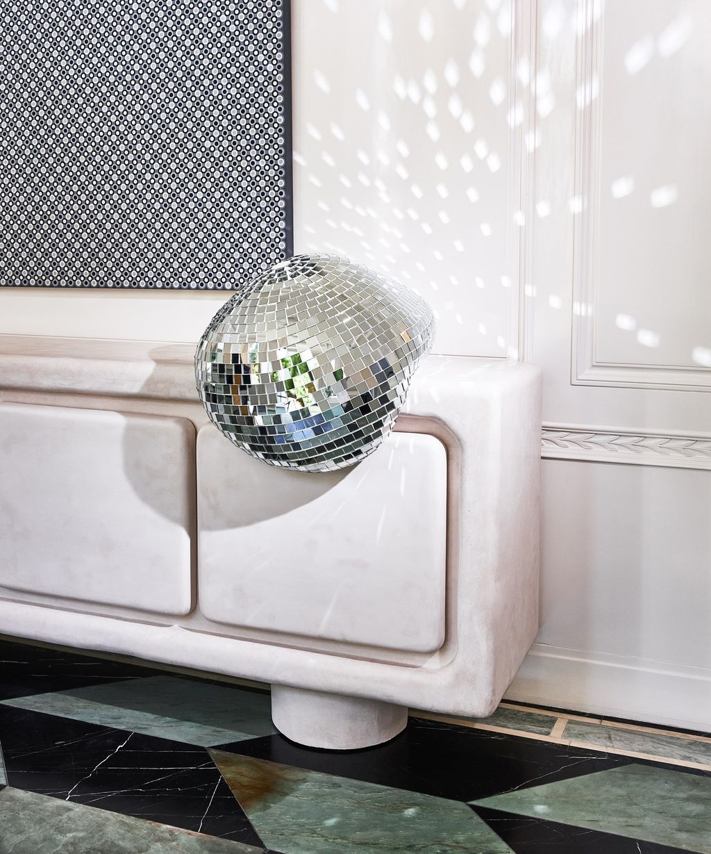 Disco balls are the latest trend the fashion it-crowd is adopting ...