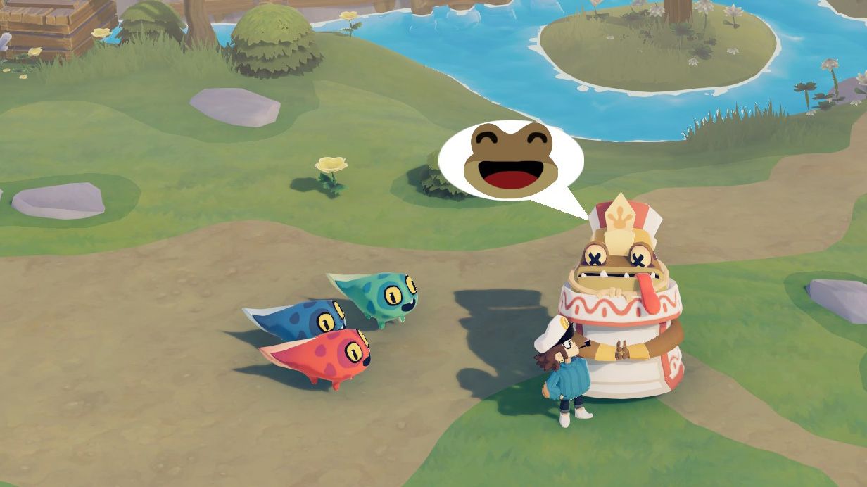 Making frogs happy is a full time job in the delightful Time on Frog ...