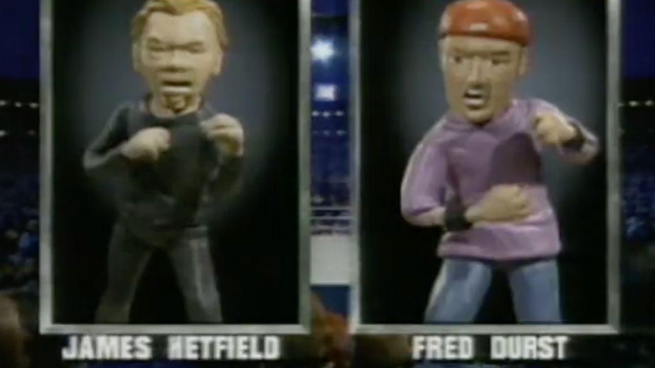 Someone's found the James Hetfield vs Fred Durst fight from Celebrity ...