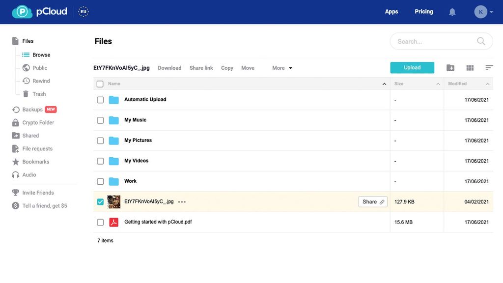 pCloud cloud storage review | Tom's Guide