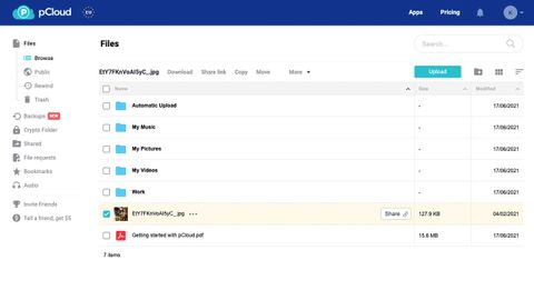 pCloud cloud storage review | Tom's Guide