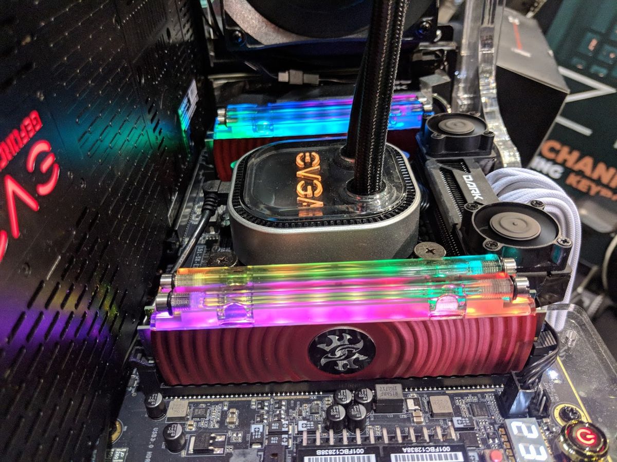 'JellyFish’ Sighting: Adata's Liquid-Cooled Memory Spotted At PAX East ...