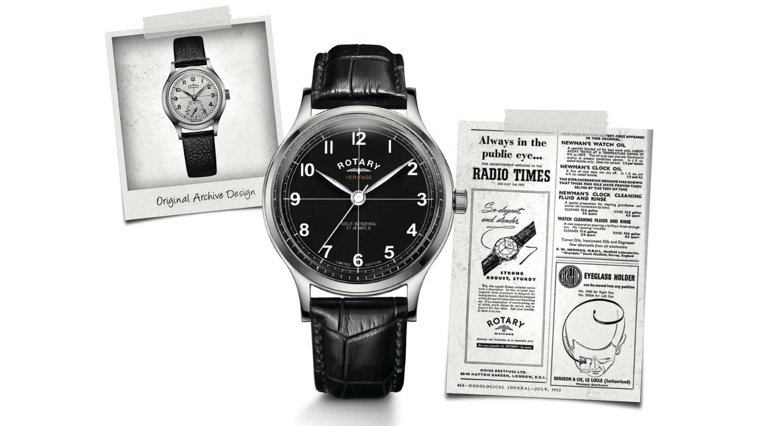 Grab one of these limited-run Rotary Heritage watches while you still ...
