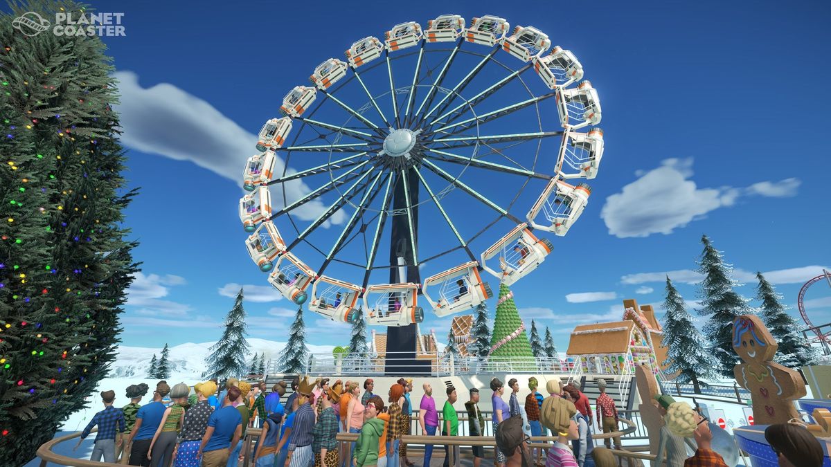 Free Planet Coaster Winter Update adds rides, blueprints, and Cosmic ...