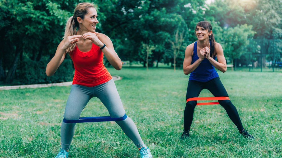 The Ultimate Resistance Band Glute Workout | Coach