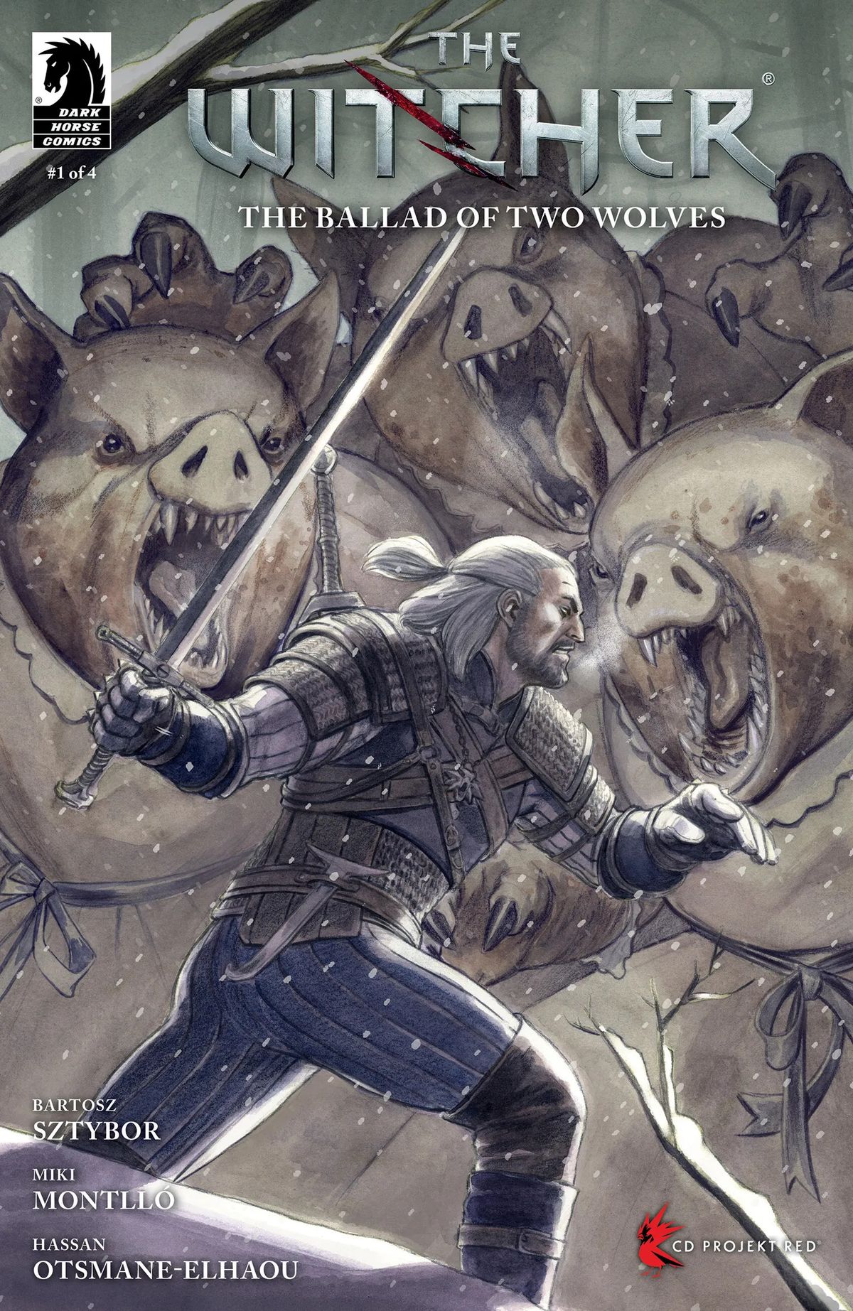 Geralt takes on the Three Little Pigs in a new Witcher comic series ...