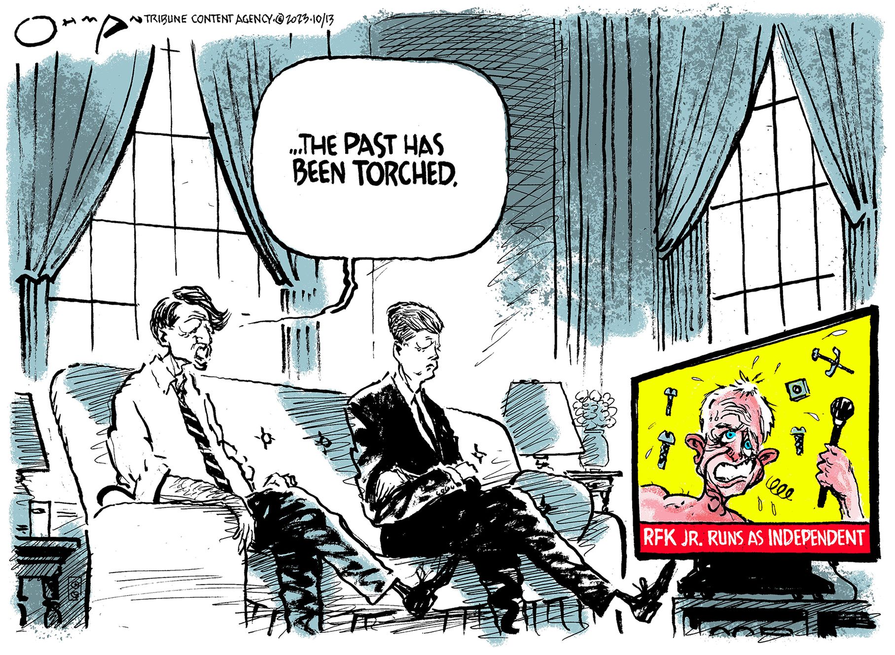 Today's political cartoons - October 12, 2023 | The Week