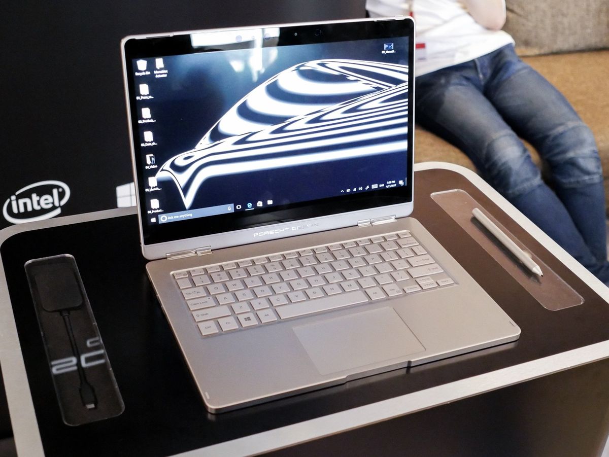Hands-on with the luxury Porsche Design Book One Windows 10 PC ...