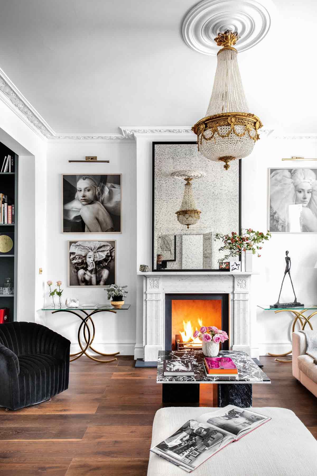 This Victorian semi in west London oozes a distinct Parisian flair ...