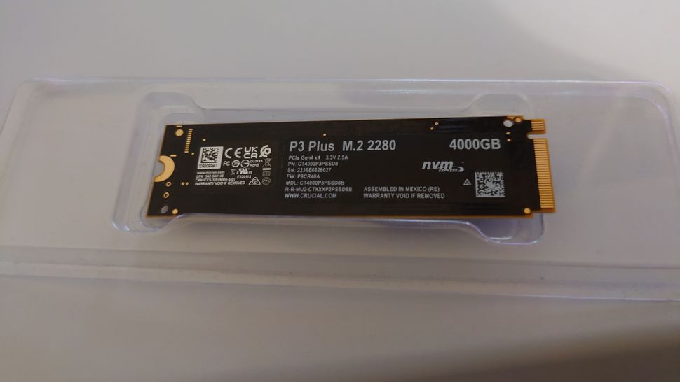 Crucial P3 Plus 4TB review: "Excellent value for money, though ...