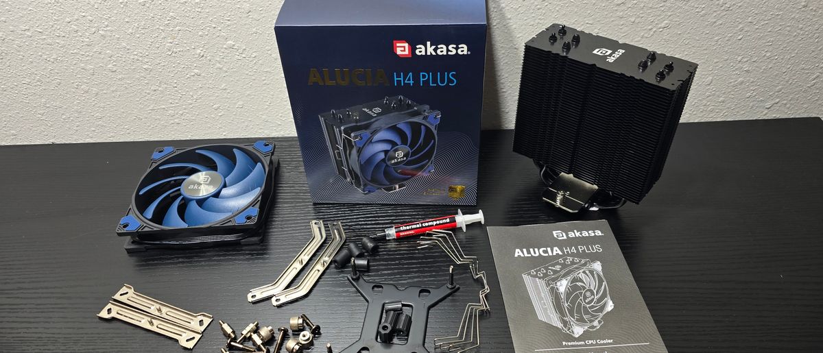 Akasa Alucia H4 Plus review: Essential CPU cooling in blue | Tom's Hardware