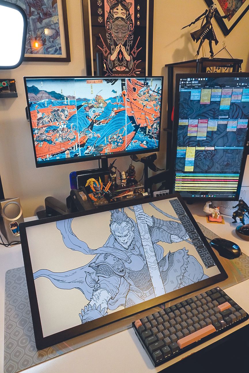 Inside the artist's studio: why the digital artist Erik Ly enjoys a maximalist aesthetic ...