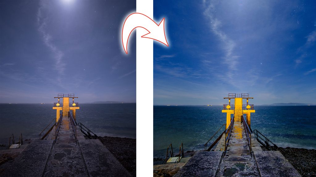 Lightroom series part 16: Enhance a night-time photograph with ...