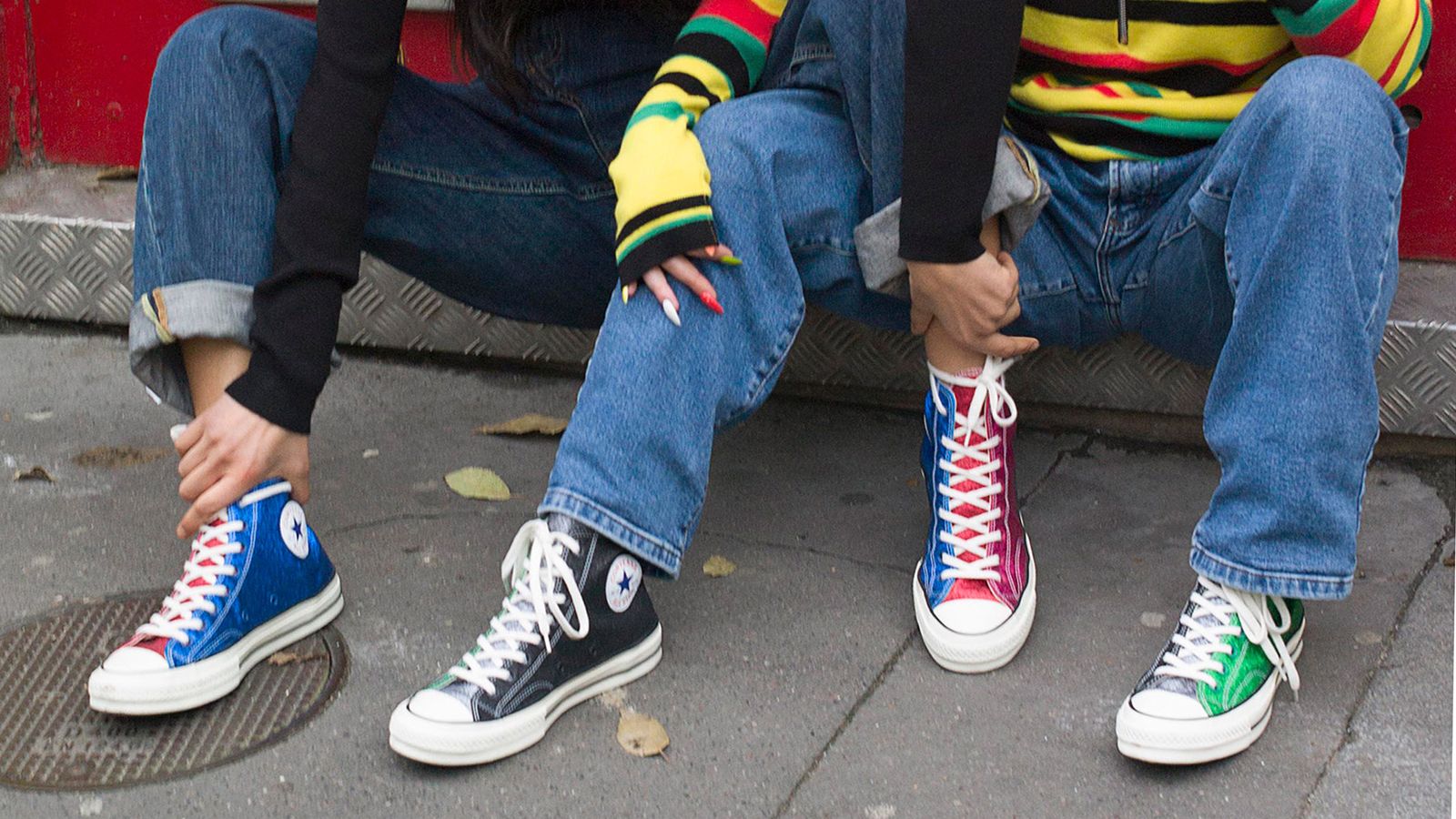 The latest Converse designer collab is selling out fast and we can see ...