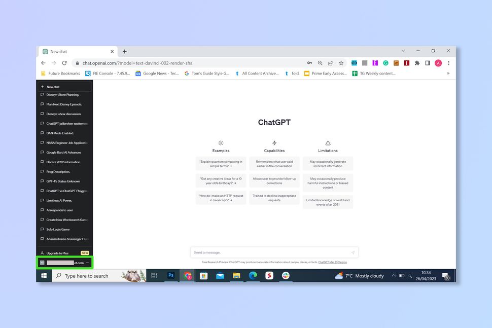 ChatGPT is sharing your secrets — keep your chats private by changing ...