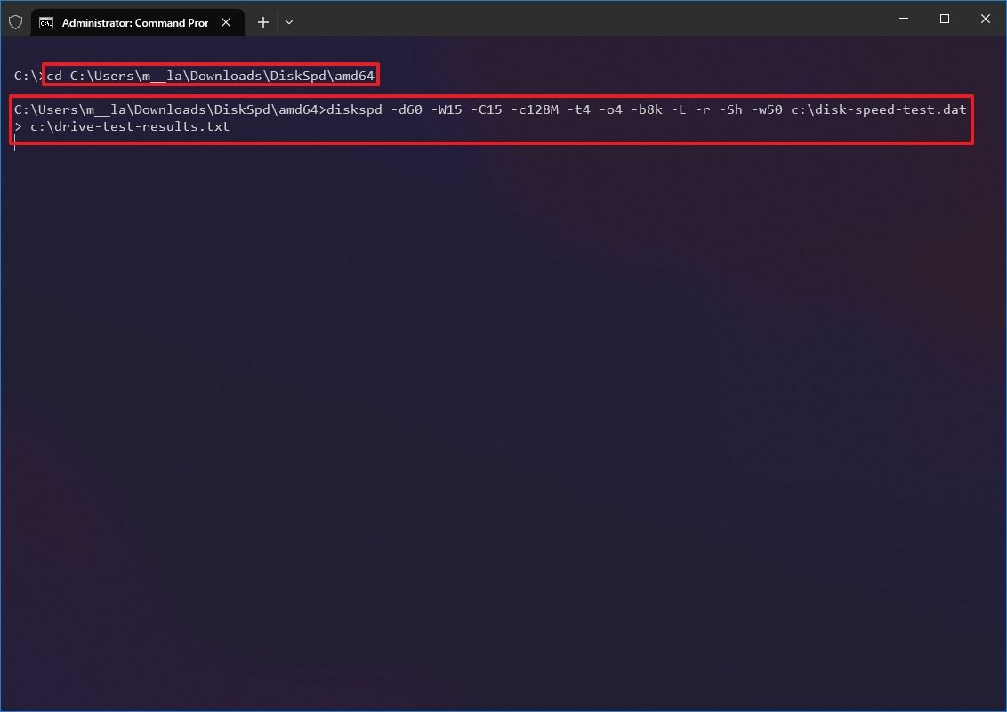 How To Test Hard Drive Performance With Diskspd On Windows 10 Windows Central