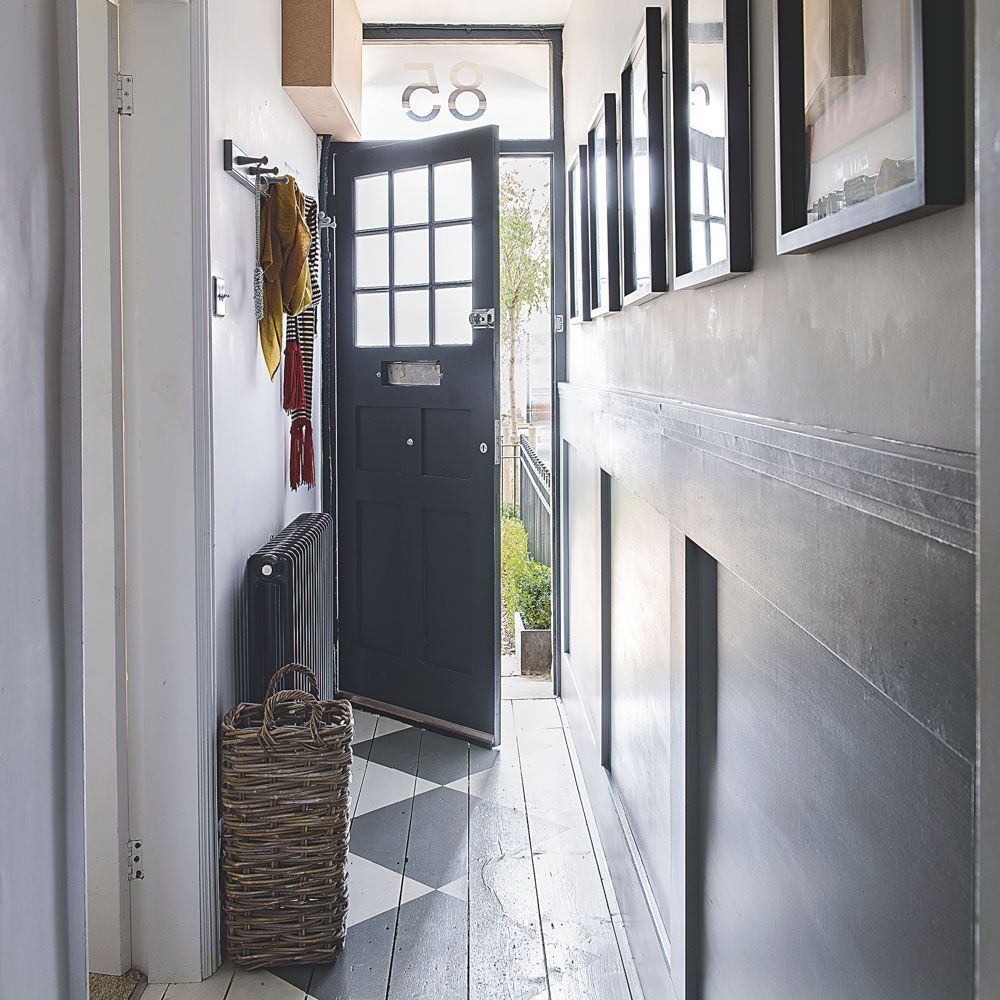 Gorgeous grey hallway ideas – moody dark tones to light pastel shades ...