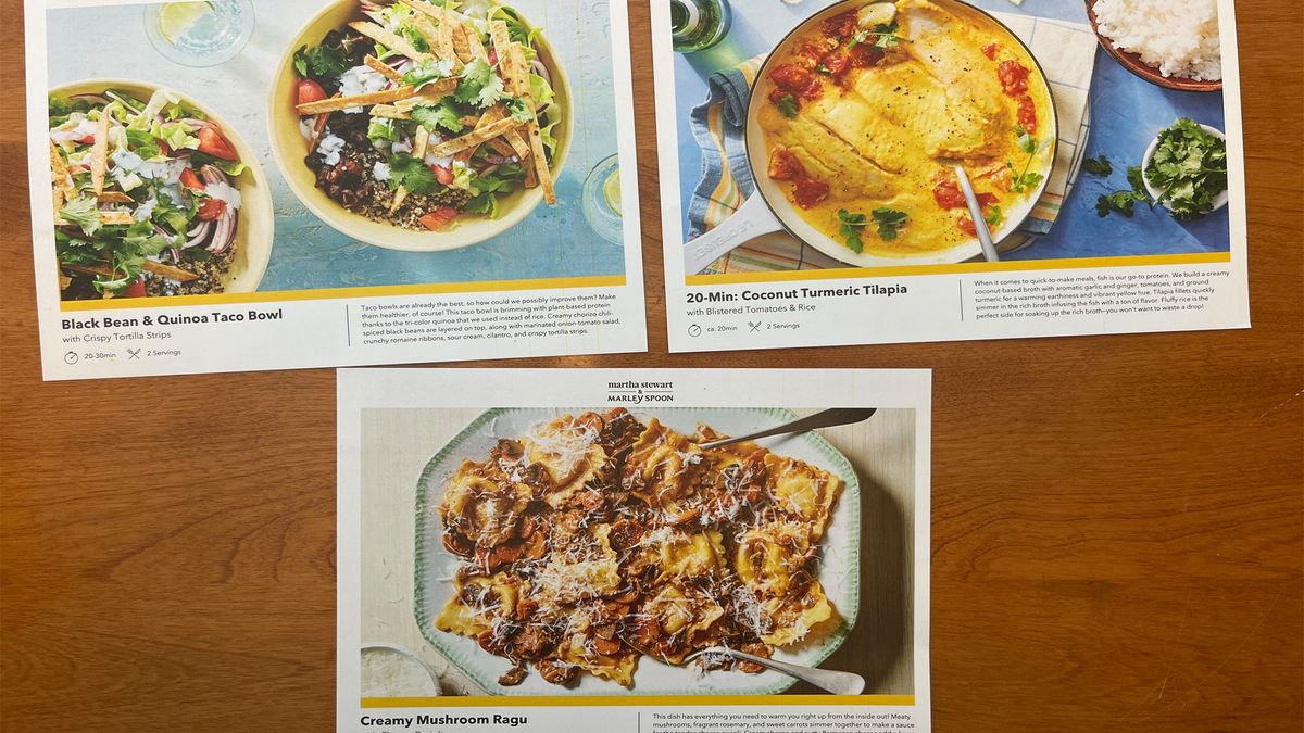 Marley Spoon meal delivery service review | Live Science