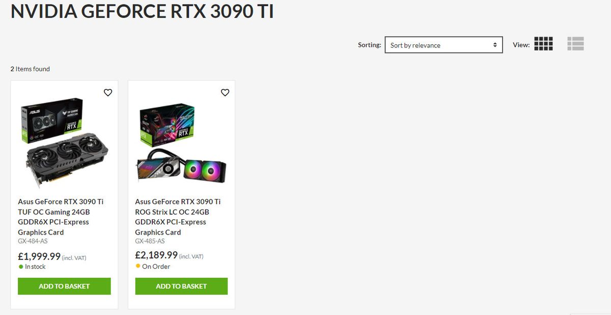 RTX 3090 Ti pre-orders - where to buy Nvidia's new high-end flagship ...