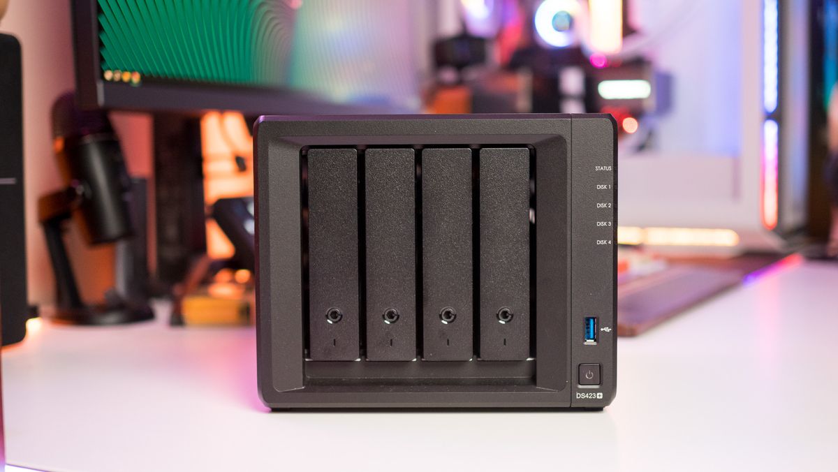 Synology DiskStation DS423+ review: A great 4-bay NAS media server ...