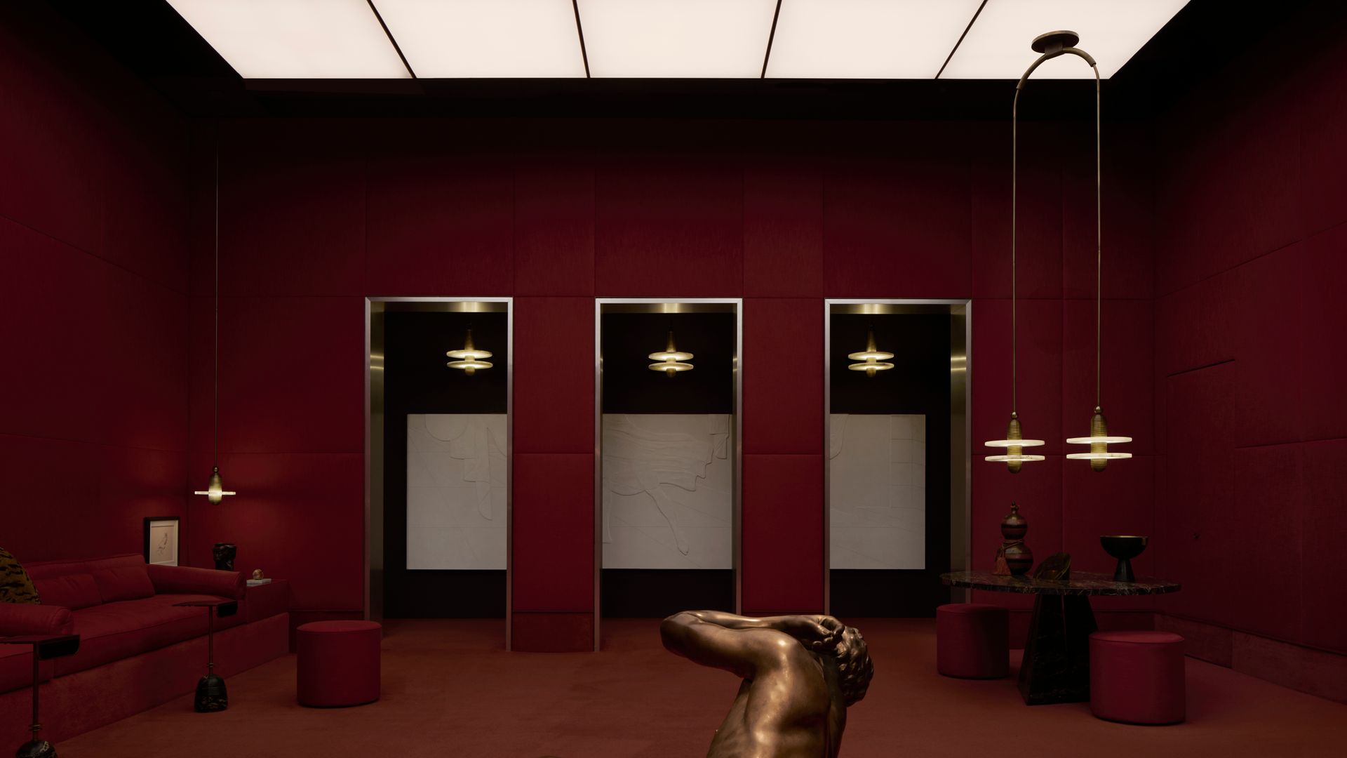 Apparatus transforms its flagship into the Red Room | Wallpaper*