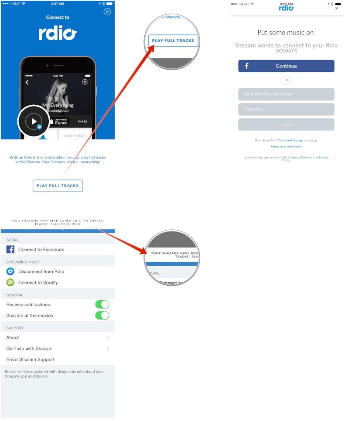 How to instantly turn your Shazam tags into an Rdio or Spotify playlist ...