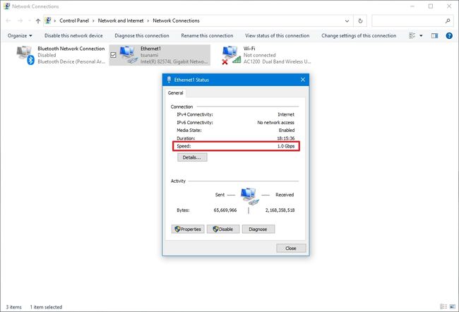 How to determine Wi-Fi and Ethernet connection speed on Windows 10 ...