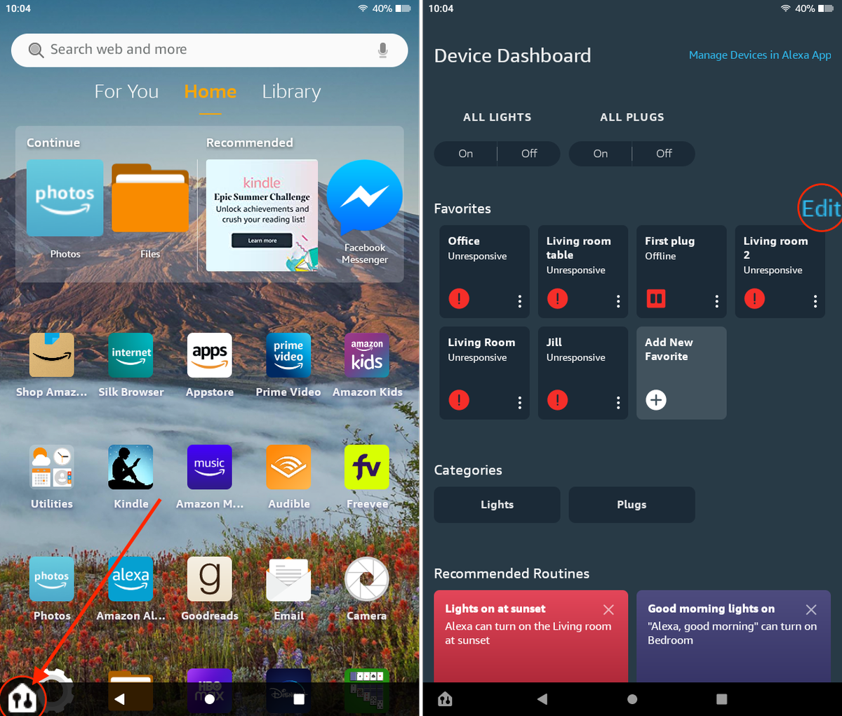 How to turn an Amazon Fire tablet into a smart home hub with Device ...