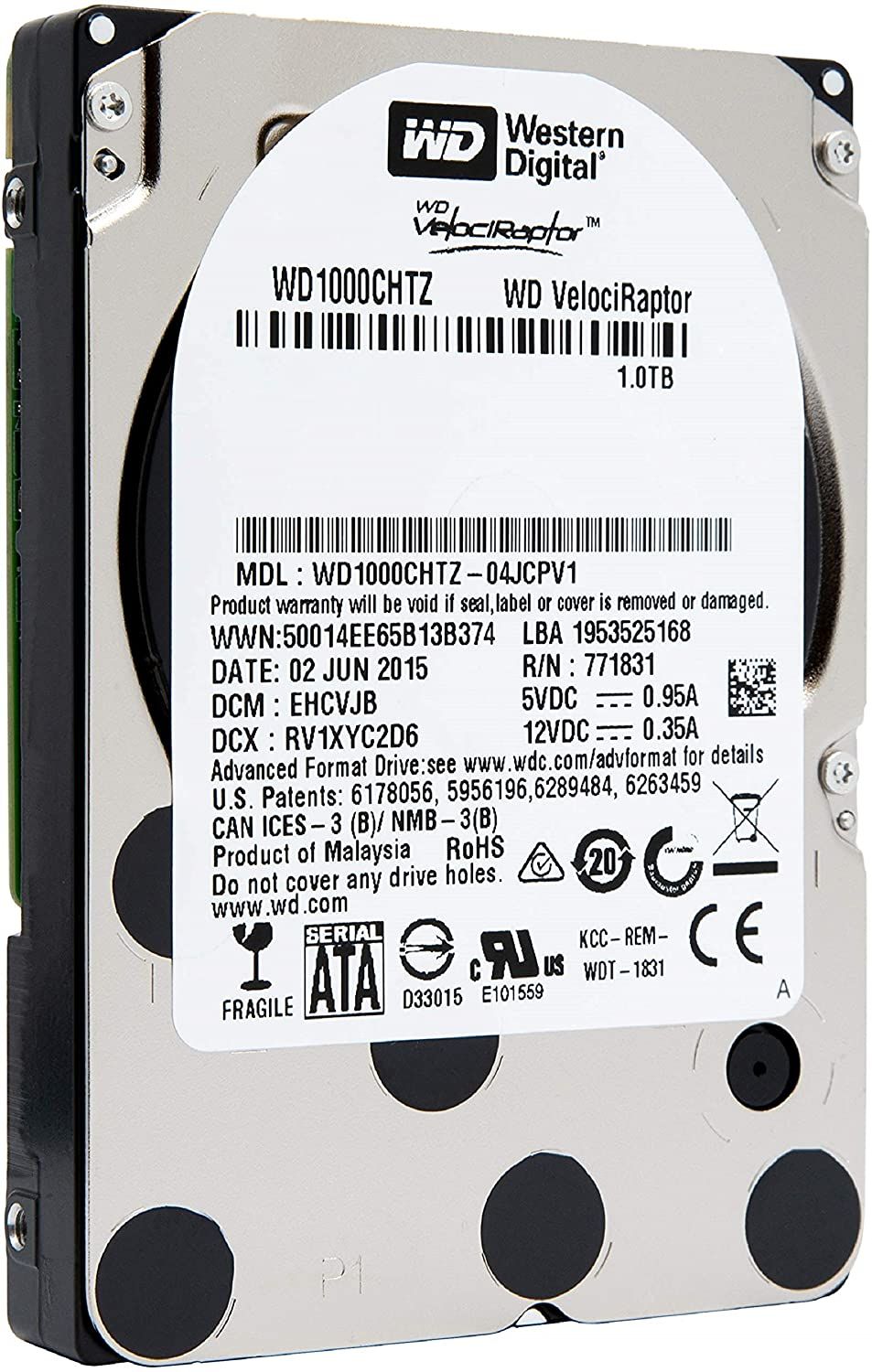 10,000 RPM VelociRaptor Hard Drive Still Relevant with $45 Deal | Tom's ...