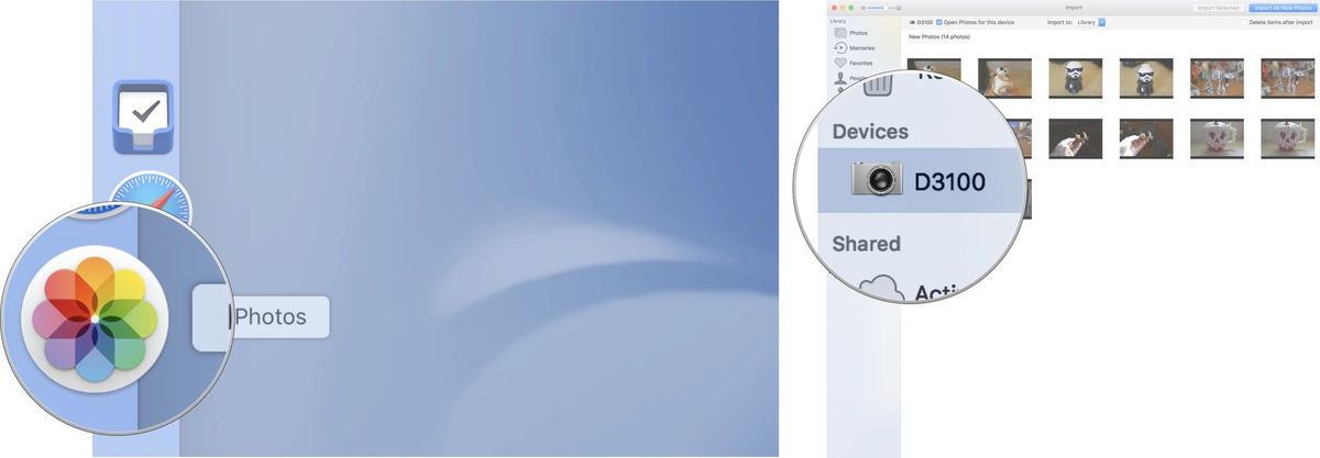 How to import photos from your digital camera to a specific folder on ...