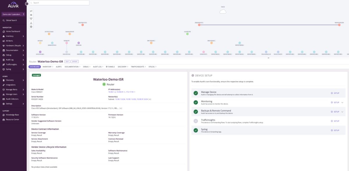 I tested Auvik, and found it offers solid network monitoring for IT ...