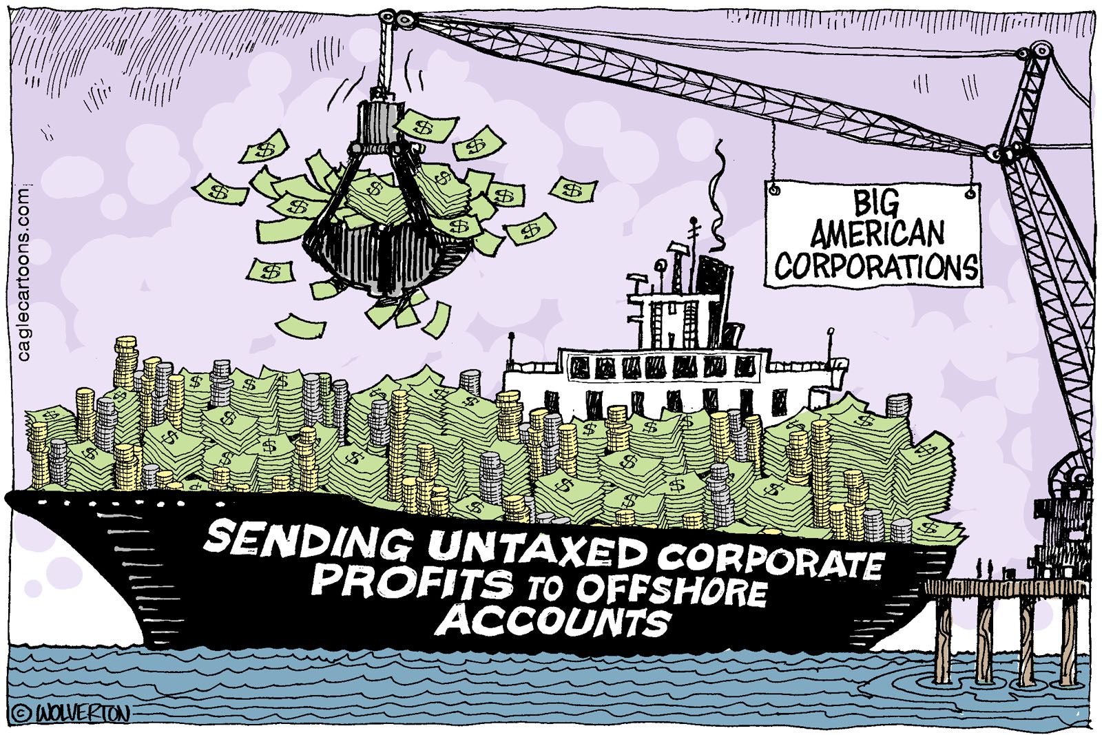 Editorial cartoon U.S. Corporations Money | The Week