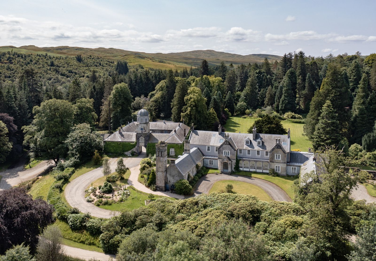 A meticulously restored Scottish estate for sale, dripping with history ...