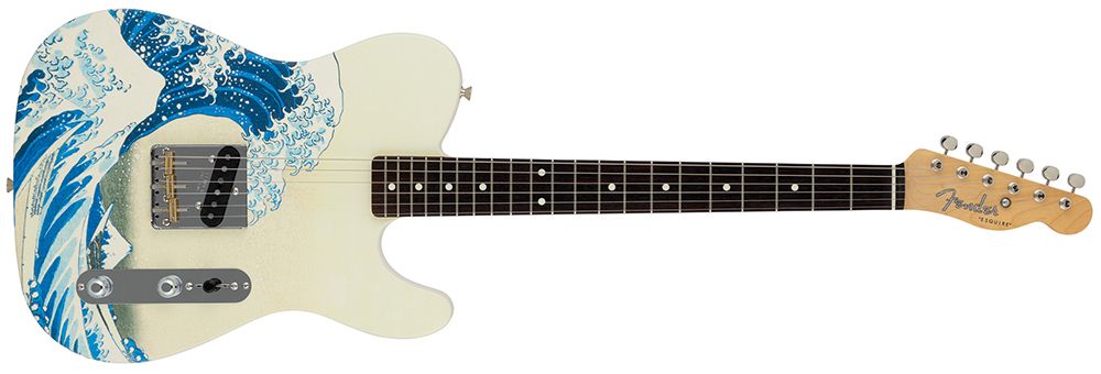 Fender Japan brings master ukiyo-e artist Hokusai's work to the Esquire ...