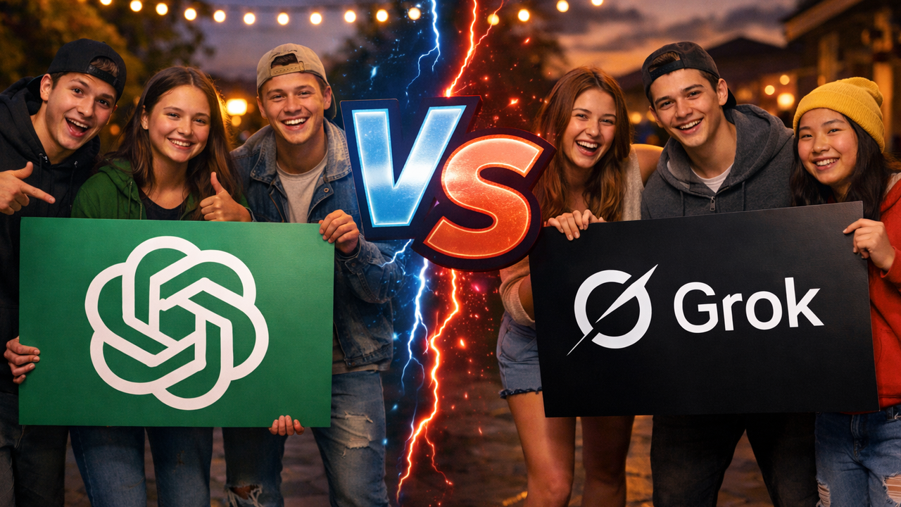 ChatGPT vs. Elon Musk's Grok — which AI has the 'rizz'…