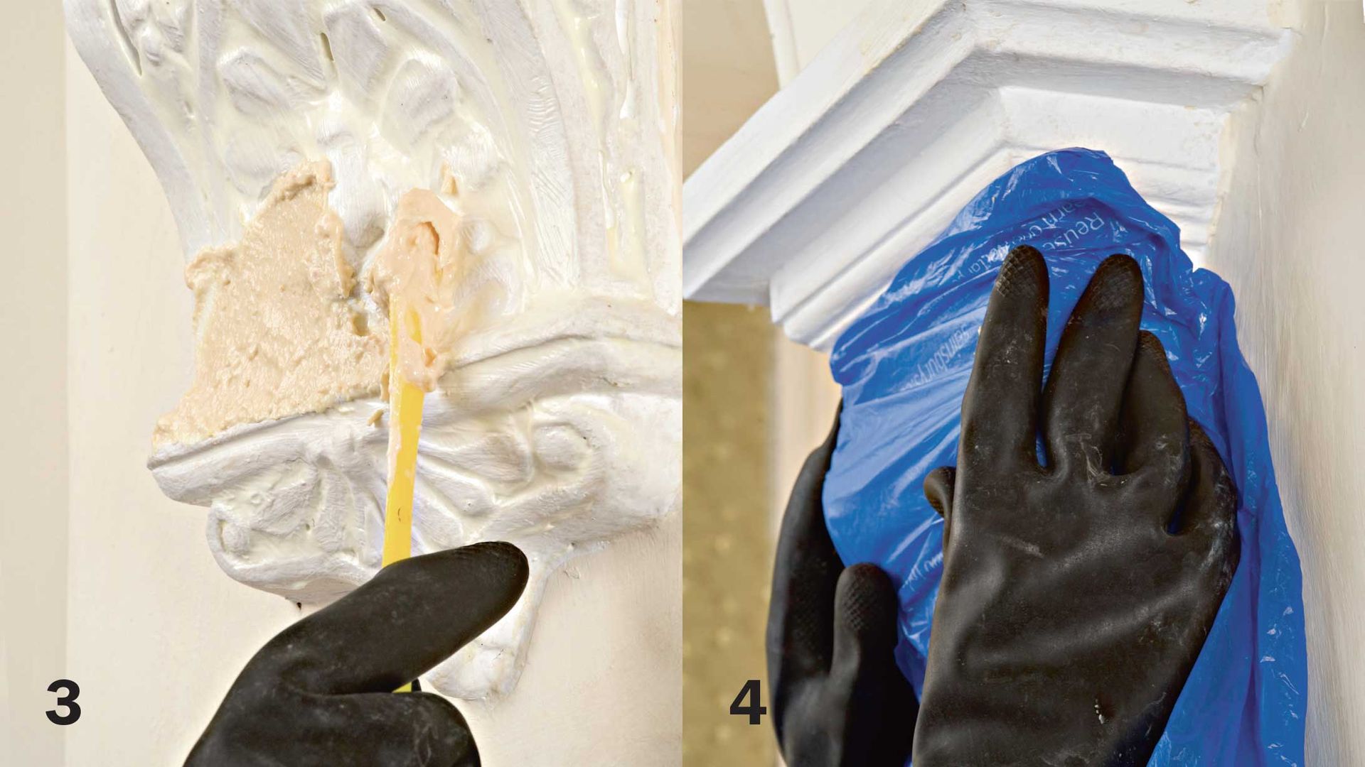 How to strip and repaint original plaster mouldings | Real Homes