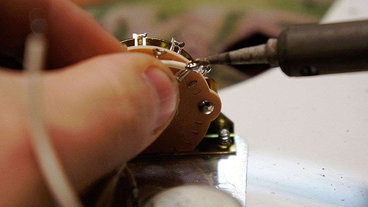 Guitar setup: how to install a new pickup selector switch | MusicRadar