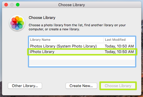 How to Move Your Older iPhoto Libraries Into the macOS Photos App ...