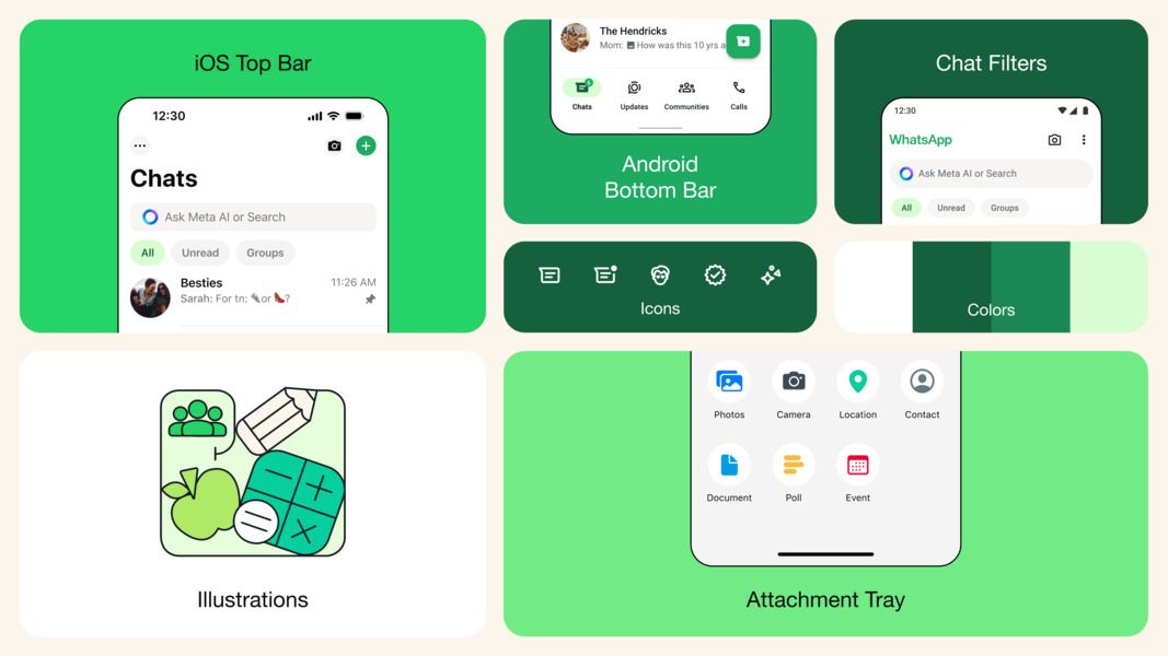 WhatsApp announces major design changes and a darker dark mode ...