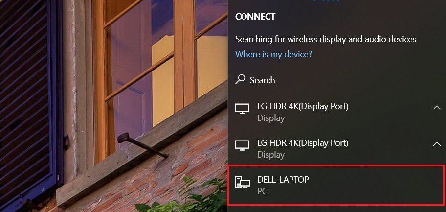 How to use screen mirroring on Windows 10 to turn your PC into a ...