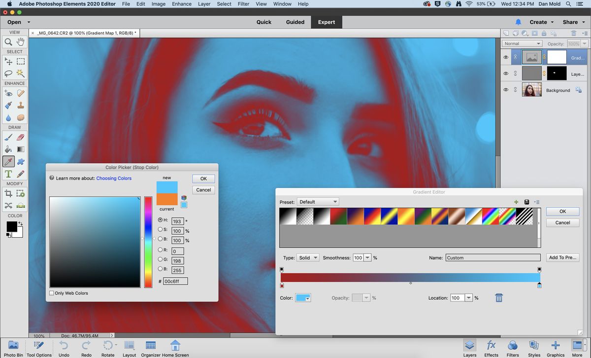 Create an amazing cinematic split tone in Photoshop Elements | Digital ...