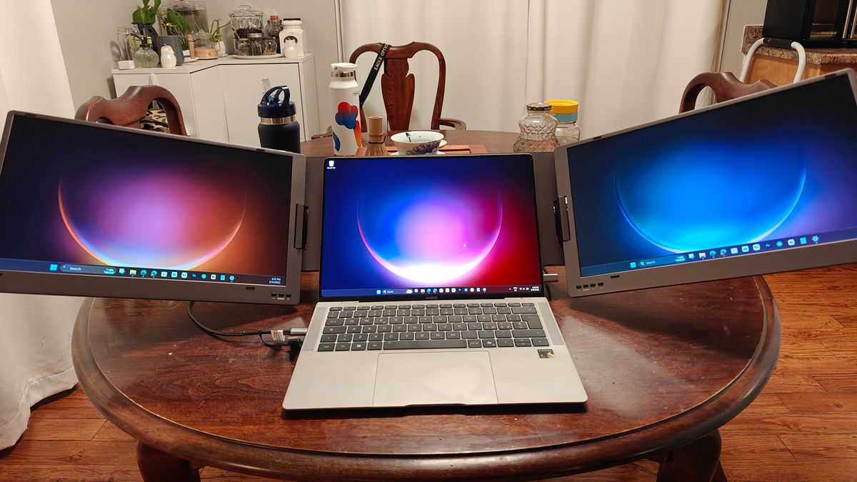 Tiny Chromebook screen got you down? My favorite portable monitors fix ...