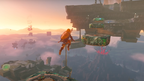 Could the floating islands in 'The Legend of Zelda: Tears of the ...