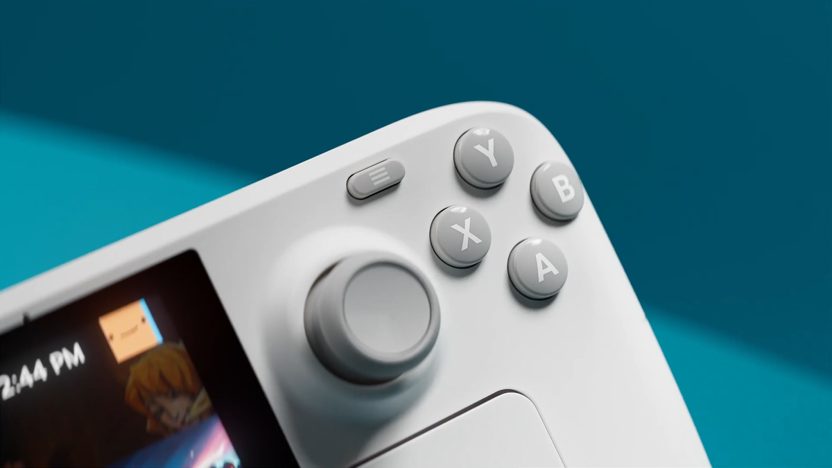 There's a white Steam Deck OLED in town, and it reminds me of silly ...