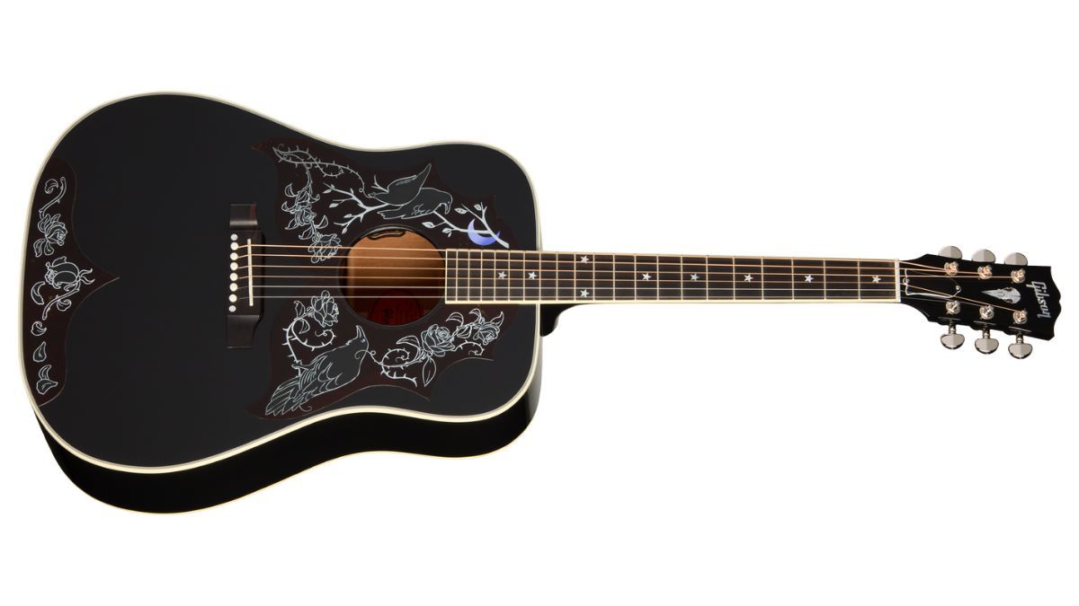 Kirk Hammett and Gibson release Raven acoustic guitar | Guitar World