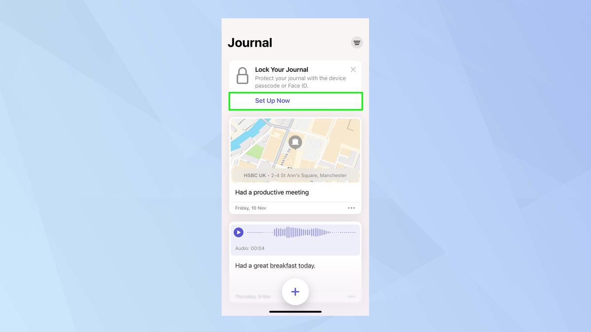 How to use the iOS Journal app | Tom's Guide